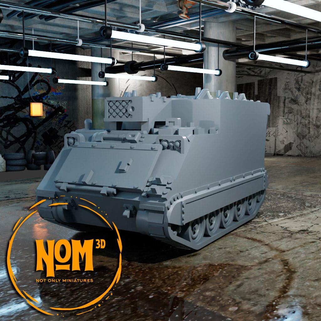 M577 Command Post - M113 APC variant – Nom3D - NotOnlyMiniatures