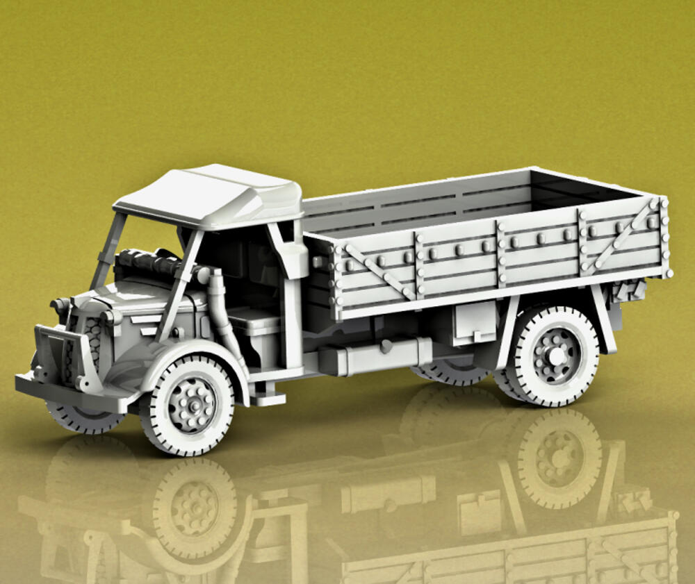 Austin K3 early twin – Nom3D - NotOnlyMiniatures
